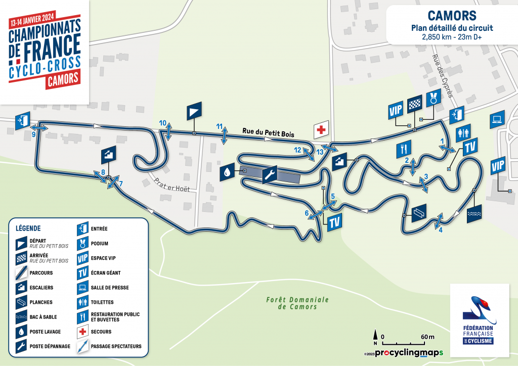Championnats de France de cyclo-cross - Site fédéral